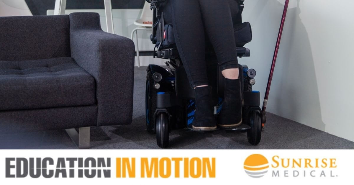 Power Wheelchair Base Dimensions and Turning Radius | Sunrise Medical
